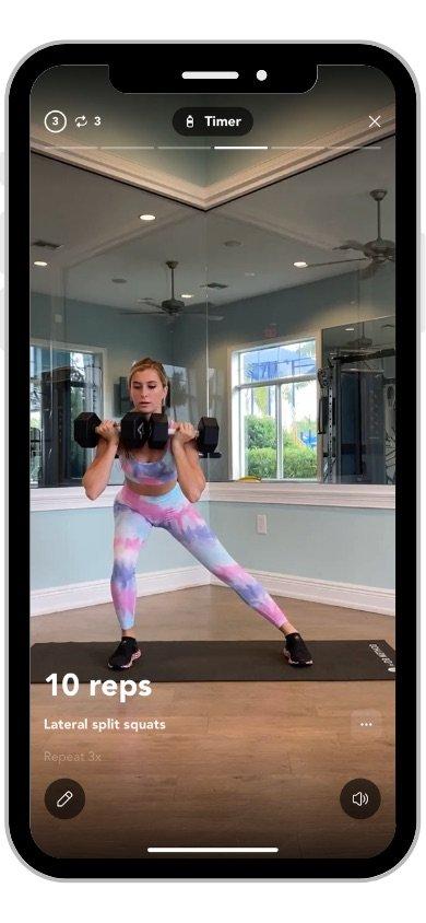 Allegra Paris App - Trainer, Nutrition Coach, Fitness Model